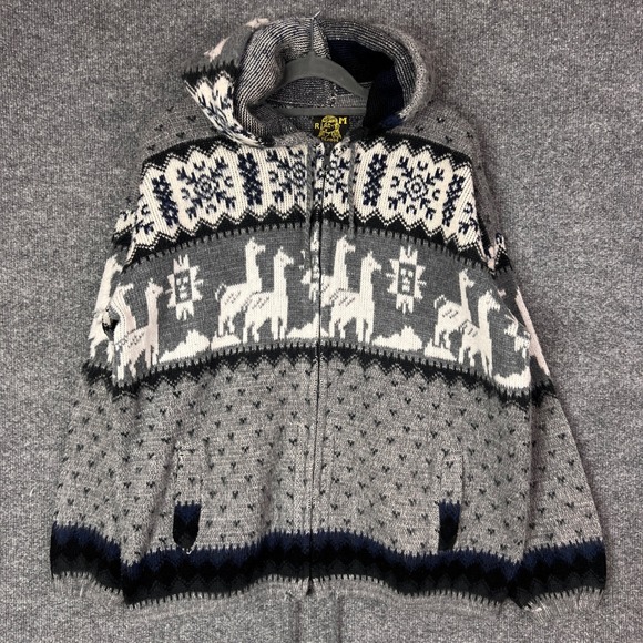 Tejidos Ruminahui | Shirts | Tejidos Ruminahui Alpaca Zip Up Hoodie ...